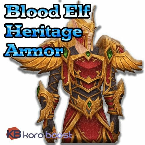 Buy Blood Elf Heritage Armor Boost